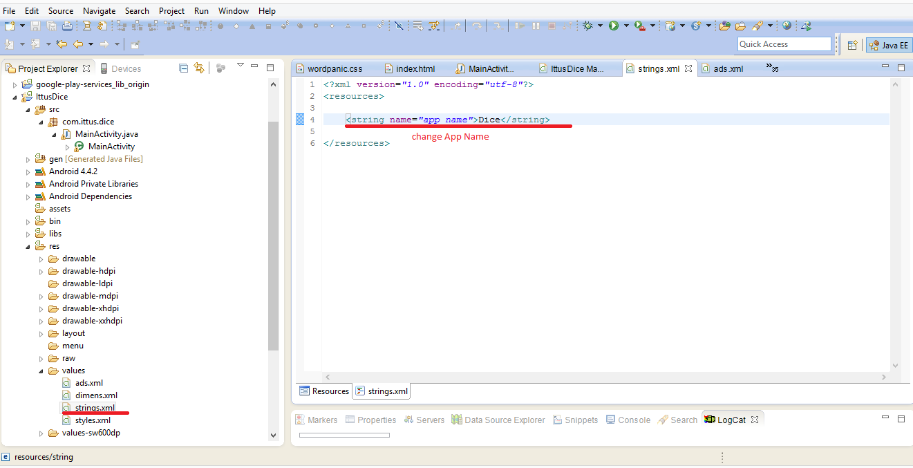 Dice Application Documentation