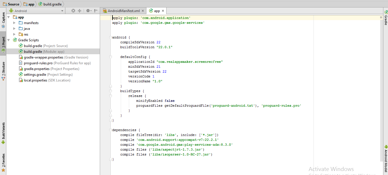 Record Screen Video Audio Foto Documentation