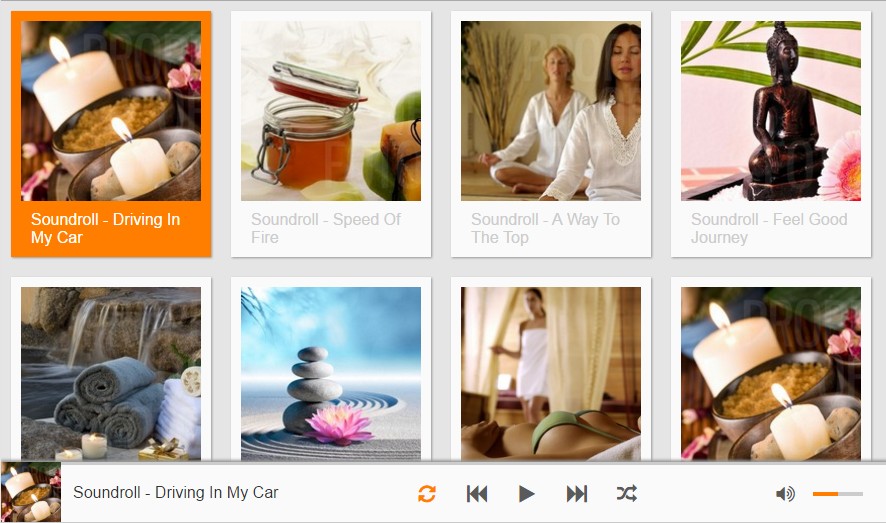 Audio Player with Playlist